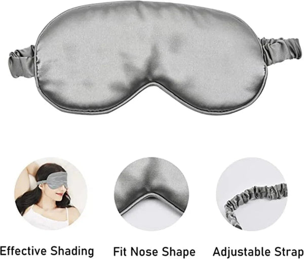Satin Eye Mask for Sleeping | Satin Clothing - Satin Paris