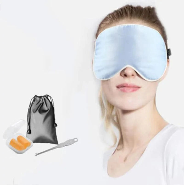 Satin Eye Mask Sleeping | Satin Clothing - Satin Paris